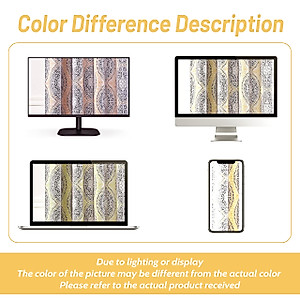 DriftAway Curtains for Bedroom Room Darkening Curtain 84 Inch Medallion Drapes for Living Room Damask Pattern Thermal Window Treatments Grommet 2 Panels