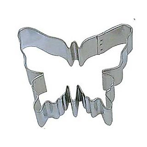 R&M Butterfly 3.25" Cookie Cutter in Durable, Economical, Tinplated Steel