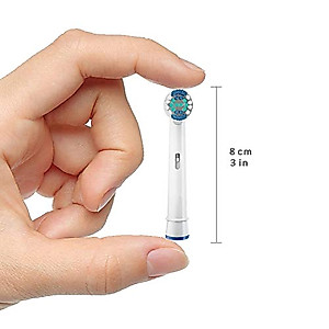 WuYan Toothbrush Heads for Oral B Electric Toothbrush, 8 Pack Replacement Toothbrush Heads,Compatible with Professional Care 1000 3000 5000 7000,Triumph,Advance Power etc
