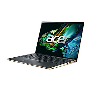 Acer Swift 14 Intel Evo Thin & Light Laptop | 14" WXGA IPS 100% sRGB Touch | 13th Gen Intel i7-13700H | Intel Iris Xe Graphics | 16GB LPDDR5 | 1TB Gen 4 SSD | Killer Wi-Fi 6E AX1675 | SF14-71T-74RF