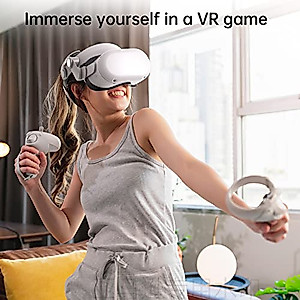 Elite Strap for Oculus 2 Accessories, Adjustable and Lightweight Head Strap for Enhanced Support & Balance Weight in VR