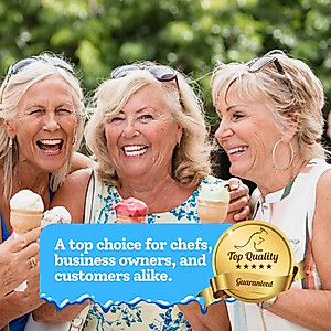 AussieBlends Premium Dairy Ice Cream Mix Powder for Soft Serve, Gelato, Rolled Ice Cream, Liquid Nitrogen, and Frozen Desserts | 1-Pack, 3.3 lb, Imported