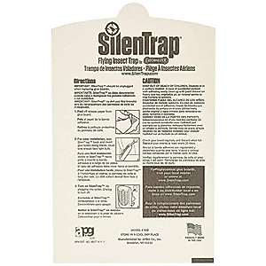 Catchmaster SilenTrap Flying Insect Trap Replacement Boards 2Pk, Electric Fly Traps for Indoors, Bug Catcher Refill, Glue Boards UV Light Anti-Mosquito Device & Gnat Killer, Pet Safe Home Pest Control