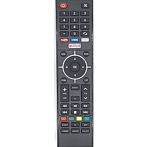 Replacement Remote for SANYO TV, LCD, LED, Smart TV.