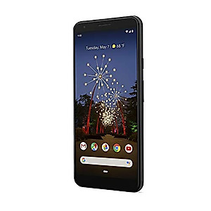 Google - Pixel 3a XL with 64GB Memory Cell Phone (Unlocked) - Just Black (Renewed)