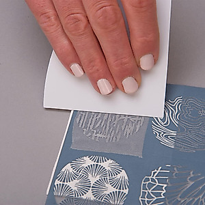 Sculpey Tools Silk Screen Nature, reusable 3 piece set, Great for all types of DIY crafts, polymer clay, jewelry making and mixed media, great for all skill levels