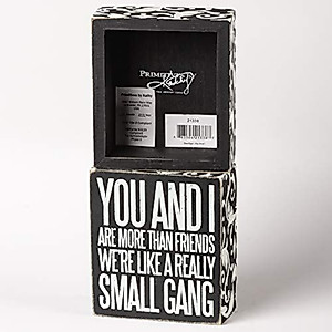 Primitives by Kathy 21338 Floral Trimmed Box Sign, 4" x 4.5", You and I