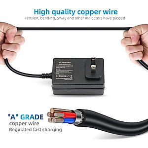 12V AC DC Power Adapter for Moen Motionsense Kitchen Faucet 163712 169031 177565 New Charger Replacemrnt with Align Motionsense 7185E 7565E 7565EC S72308E 87350E Power Cord