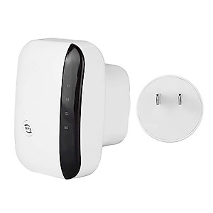 Range Extender Up to 300M /Relay Mode Mini Access Point Reapter Booster Internet Amplifier 2.4GHz-2.4835GHz Fast Data with WPS Encryption(US Plug)