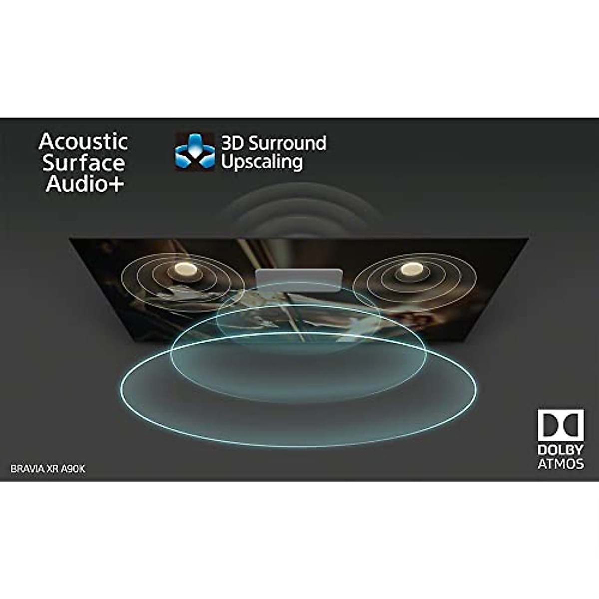 Sony XR48A90K Bravia XR A90K 48 inch 4K HDR OLED Smart TV 2022 Model Bundle with Premiere Movies Streaming + 37-100 Inch TV Wall Mount + 6-Outlet Surge Adapter + 2X 6FT 4K HDMI 2.0 Cable