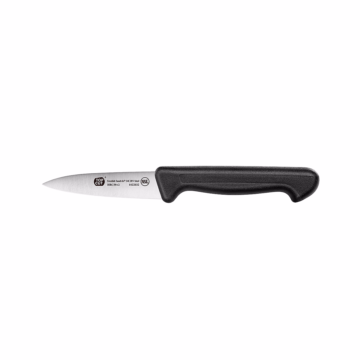 Top Cut by Cangshan | P2 Series 1022032 Swedish Sandvik 14C28N Steel Paring Knife, 3.5-Inch