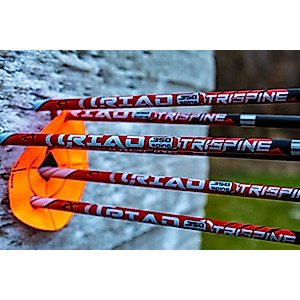 Carbon Express Maxima Triad XSD 350 6 PK Shafts, Fletched,Multi,One Size,51111
