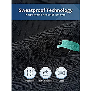 Fulext Sleep-Headphones-Headband-Bluetooth - Headphones for Sleeping Sleep Mask Headphones with Thin HD Stereo Speakers Perfect for Side Sleepers,Insomnia,Sport,Travel Best Gifts for Men Women