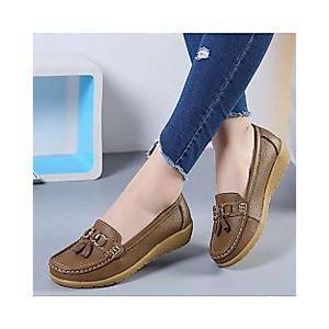 Amazingeverything Orthopedic Sandals for Women, Pr Soles Recovery Arch Support Women's Breathable Moccasins Shoes 2022 Sandals with Arch Support for Women with Plantar Fasciitis, Brown