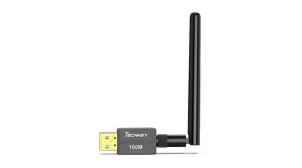 Techkey Bluetooth Adapter: Long-Range Wireless Connectivity