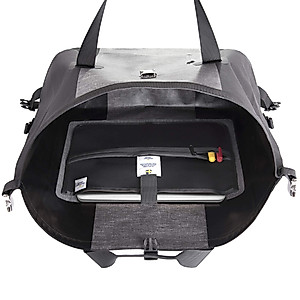 The Friendly Swede Exclusive HÅGA Waterproof Overnight Duffle Bag, Gym Bag, Travel Bag, Weekender Bags for Women, Carry On Bag, Travel Bags for Women and Men - Urban Chic - 15.6" Laptop Pocket - 30L