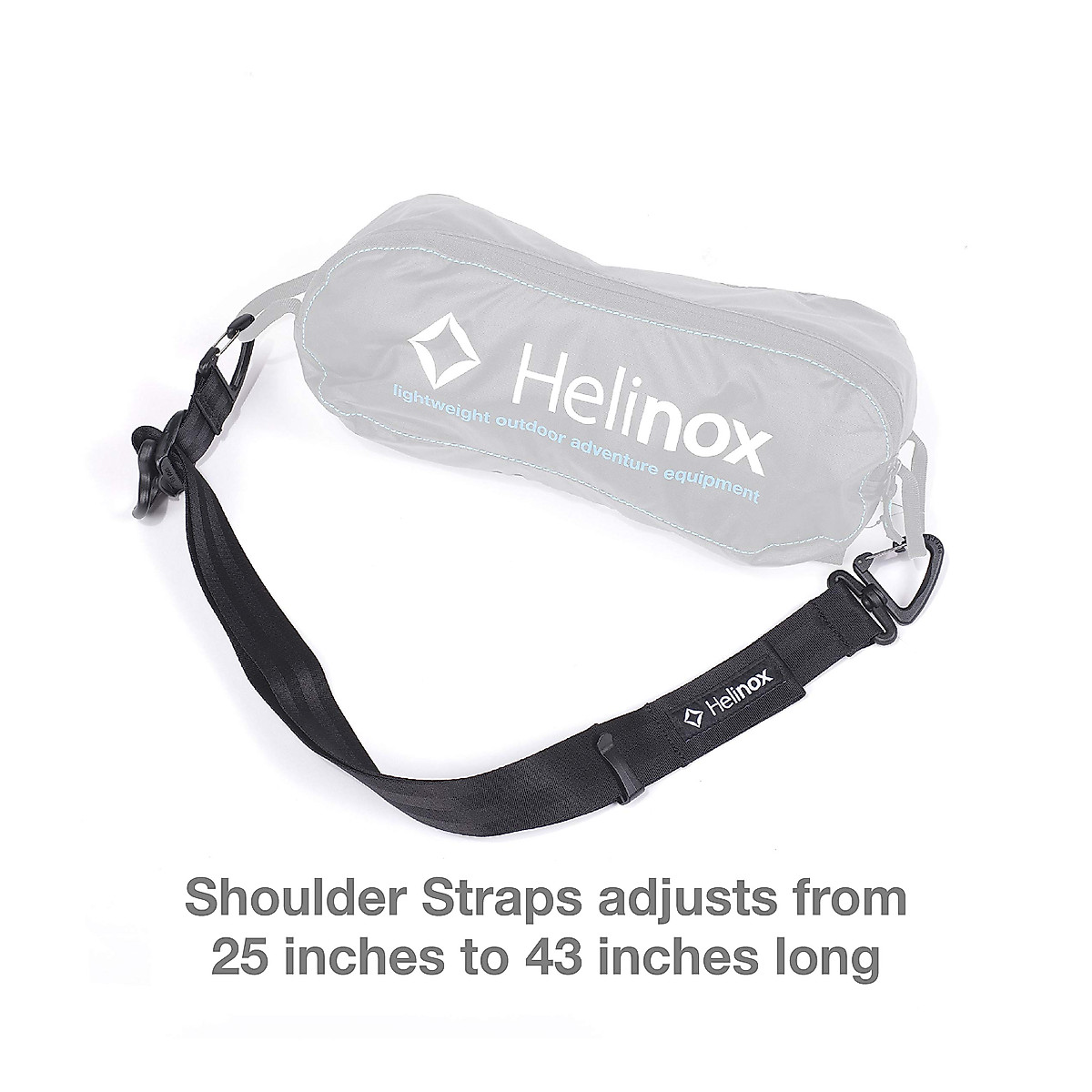 Helinox Shoulder Strap and Pouch Carrying System for Chairs, Cots, or Tables