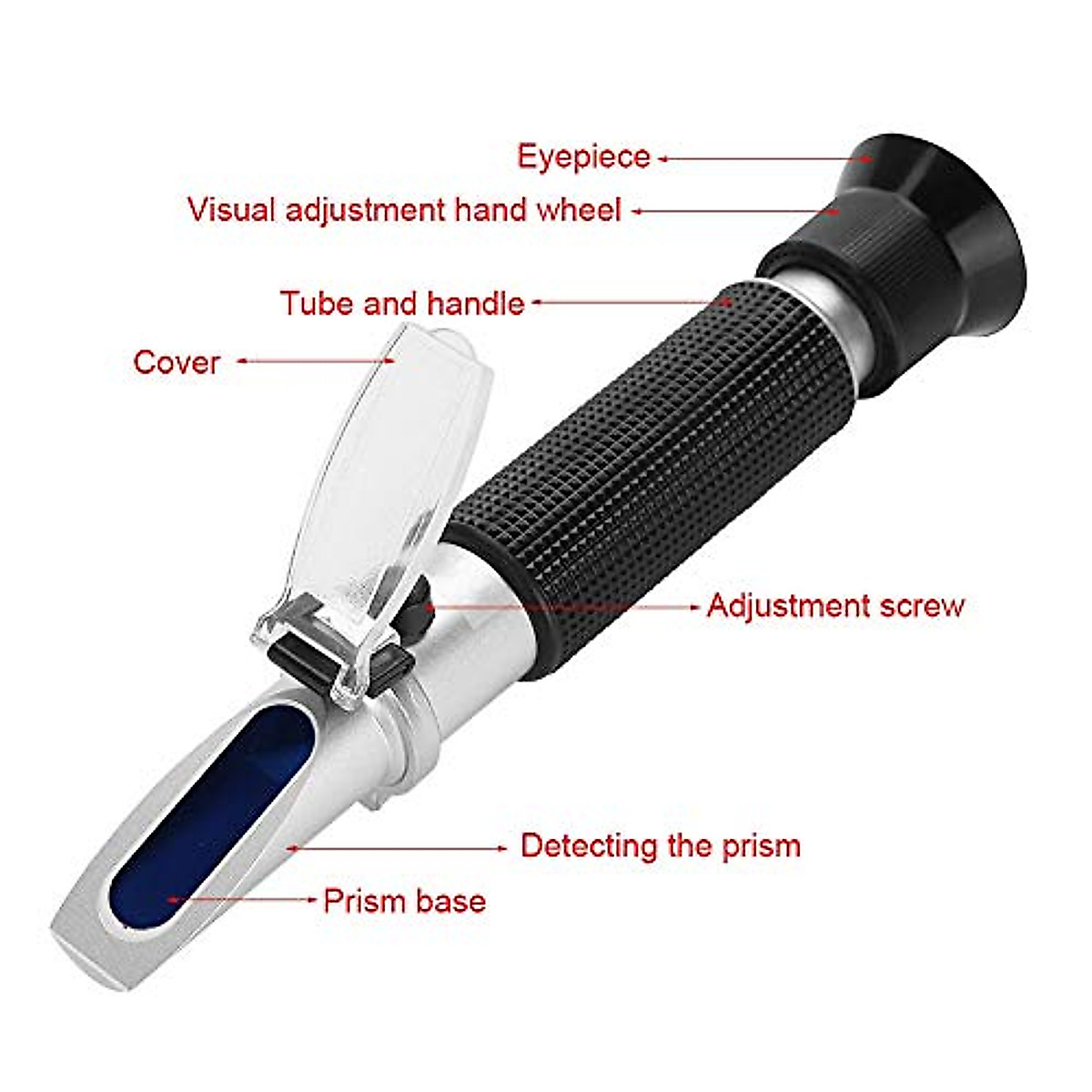 VOLDAX 58~92% Wort Specific Gravity Refractometer Beer Fruit Wine Sugar Test Beer Test Refractometer