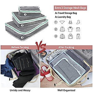 Travel Backpack for Men Women 17 Inch Flight Approved Carry on Backpack Waterproof Large 40L Luggage Daypack Business College Weekender Overnight Laptop Backpack with 3 Packing Cubes, Beige