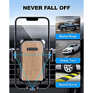 GUANDA TECHNOLOGIES CO., LTD. Cell Phone Stand, Desk Phone Holder, Phone Mount for Car Vent