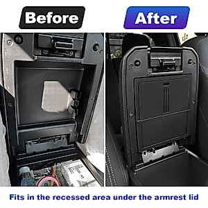 SDPVorn Hidden Storage Box for 2016-2023 Tacoma Center Console Armrest Organizer Secret Compartment 3rd Gen Accessories