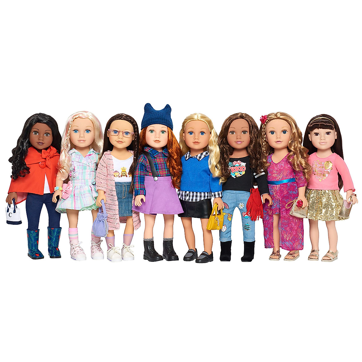 Journey Girls 18" Doll, Ilee, Kids Toys for Ages 6 Up by Just Play