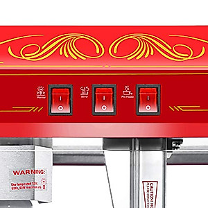 Great Northern Popcorn Countertop Style Popcorn Machine, Counter-top Popper, Red