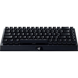 Razer BlackWidow V3 Mini HyperSpeed 65% Wireless Mechanical Gaming Keyboard: Green Mechanical Switches Tactile & Clicky - Phantom Pudding Keycaps - Chroma RGB - Up to 200 Hr Battery Snap Tap