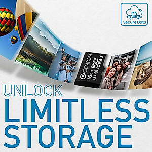 Centon Electronics Micro SD Card, Ultimate Memory Card for Phones, Tablets, Cameras, and More, 16GB