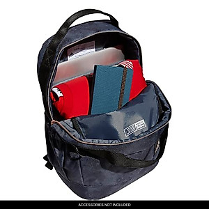 adidas Squad Backpack, Stone Wash Carbon/Rose Gold, One Size