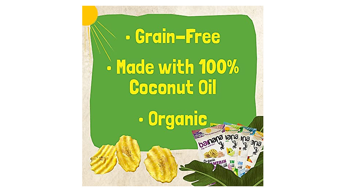 Barnana Organic Plantain Chips - Crunchy & Flavorful Snack