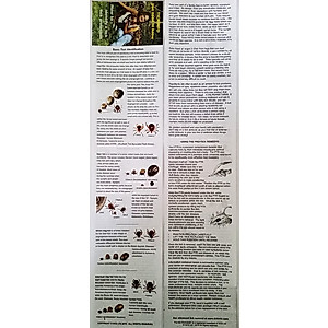 Pro-Tick Remedy 1 Pack Tick Removal Tool for Dogs Cats Horses Humans and Pets - Includes 5X Magnifier Tick ID Card and Tick Remover Pamphlet