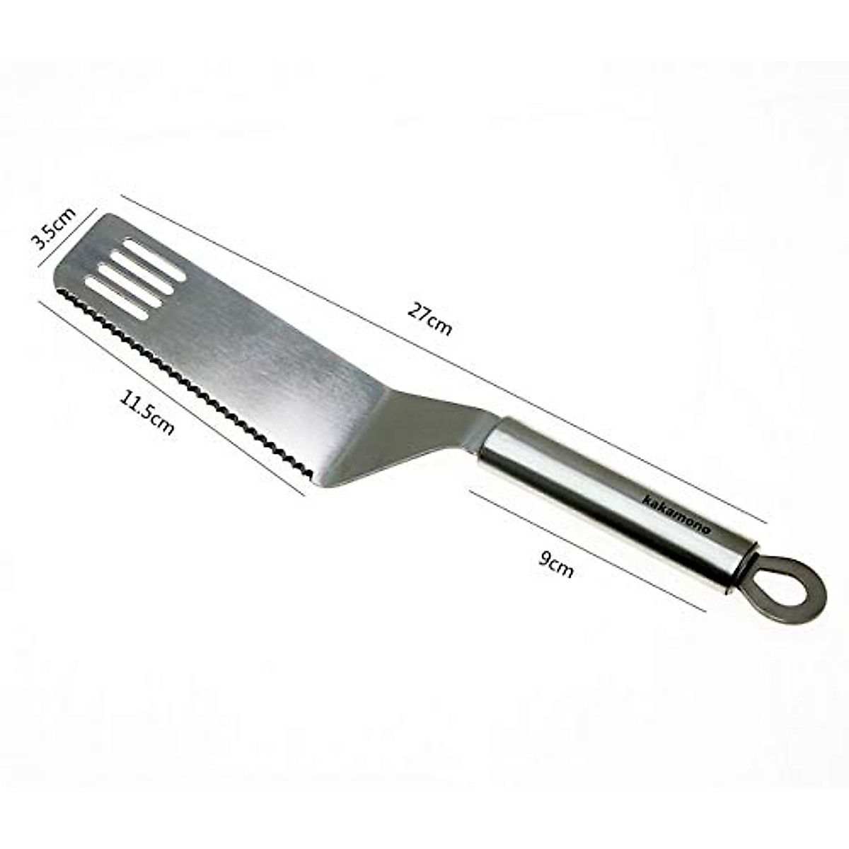 Pie Server Serrated Spatula and Cake Cutter,Stainless Steel Pie Server Angled Icing Spatula, Offset Spatula, Cake Spatula
