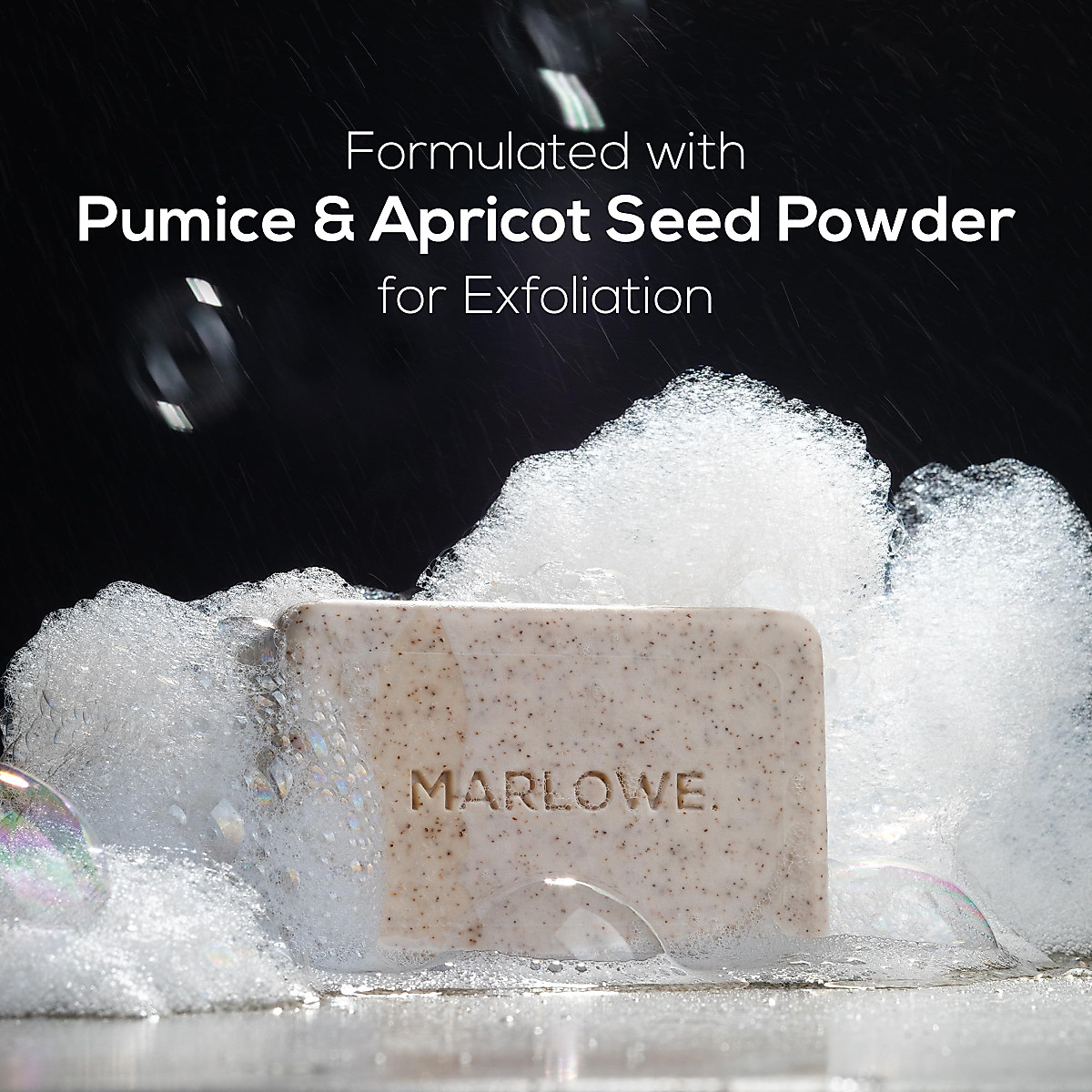 MARLOWE. No. 102 Men's Body Scrub Soap 7 oz | Best Exfoliating Bar for Men | Made with Natural Ingredients | Green Tea Extract | Amazing Scent