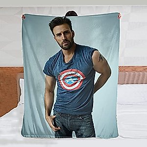 Throw Flannel Blanket for Bed Sofa Home Decor Gift for Men/Women 50in×40in