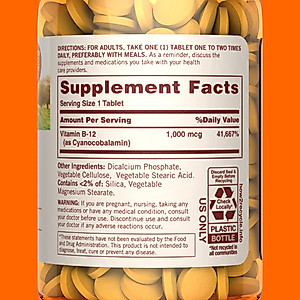 Sundown Timed Release Vitamin B12 1000 mcg, Supports Nervous System And Cellular Energy Health, 120 Tablets