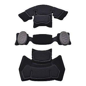 Internal Memory Foam Pads helmet lining Tactical Airsoft Helmet Padding kit Replacement Helmet Liner System Protective Cushion Mat Accessories fit Fast MT MICH IBH AF ACH MK M88 Airsoft Helmet