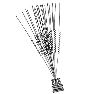 YARNOW Bird Blinder Stainless Steel Bird Spikes for Pigeons Small Birds