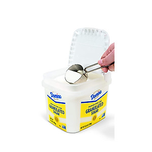 Domino Premium Pure Cane Granulated Sugar, 3.5 LB Easy Baking Tub (Pack of 2)