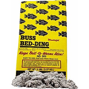 Magic Products Buss Worm Bedding, 5-Pound,black