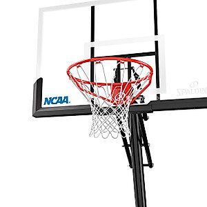 Spalding NCAA Exactaheight™ 50” Performance Acrylic Portable Basketball Hoop Multi Color