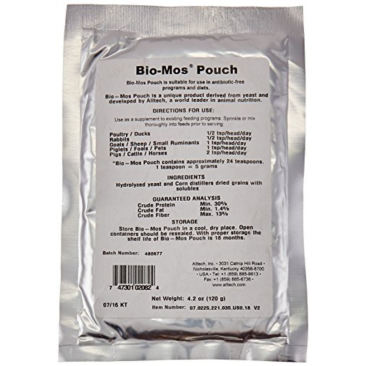 Alltech 2139755 Bio Mos (120 g)- Pouch