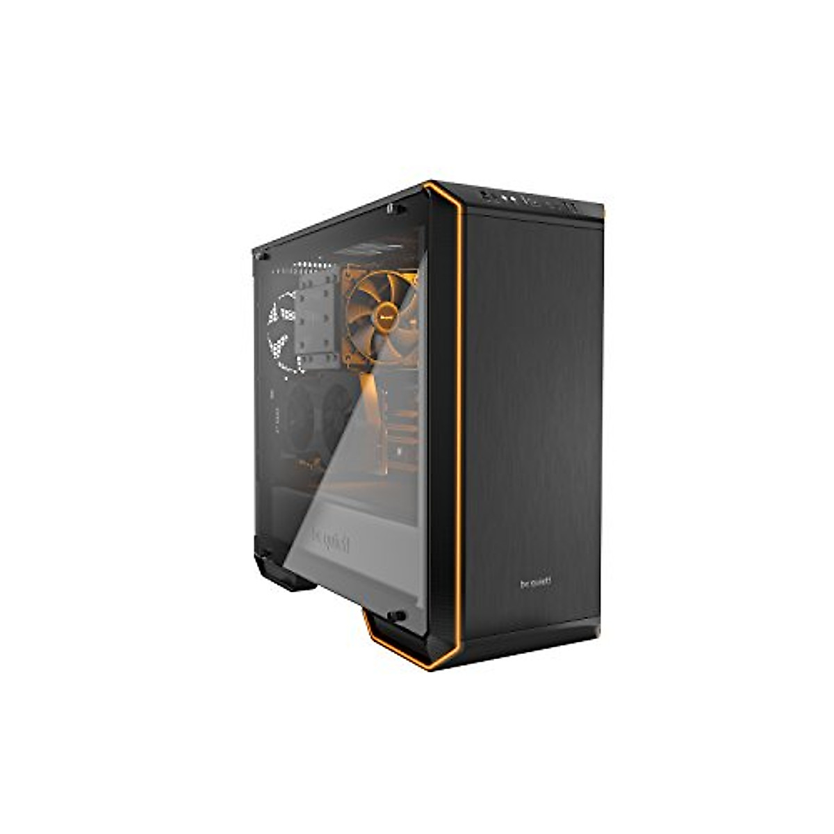 be quiet! Dark Base 700 | ATX Midi Tower PC Case| 2 Pre-Installed Pure Wings 2 Fans | RGB LEDs | Tempered Glass Window | Black | BGW23