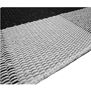 Levinis Buffalo Check Rug - Cotton Washable Porch Rugs Durable and Washable Outdoor Rugs Door Mat Hand-Woven Buffalo Plaid Rug for Outdoor/Kitchen/Bathroom/Entry Way/Bedroom, 23.6" x 35.4"