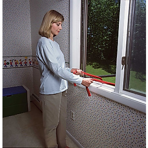 ResQLadder Fire Escape Ladder, 2 Story Portable Emergency Escape Ladder, 15-Foot, FL15