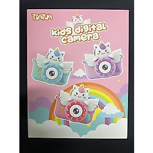 TIATUA Kids Camera for Girls & Boys, Toddler Camera Toys for Age 3-12 Kids with 32GB Card & Dual Lens, Digital Camera for 4 5 6 7 8 9 10 Year olds (Pink)