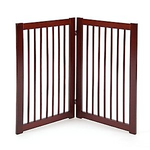 Primetime Petz 33239-E8 Extension Kit for 360 Configurable Walk Through Folding Pet Gate ,Walnut,36"