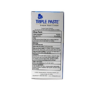 Triple Paste Diaper Rash Ointment - 2oz