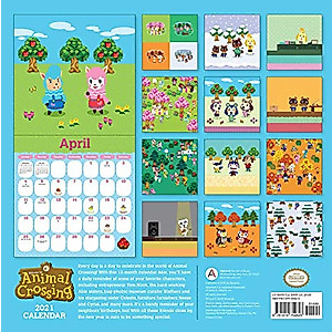 Animal Crossing 2021 Wall Calendar