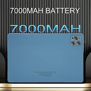 10.1 Inch FHD Screen Tablet with 8GB RAM 256GB ROM, Dual Camera, 2.4 5G WiFi, 4G LTE, Octa Core CPU (US Plug)